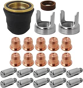 Suifaqi [2025 New] IPT40 Tip Electrode Kit Plasma Cutting Torch Consumables Set for Y*eswelder ...