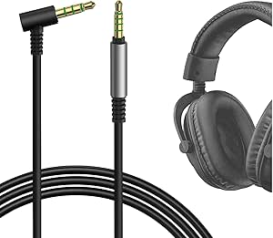 Geekria Audio Cable Compatible with Logitech G Pro X/X2, G433, G233 ...