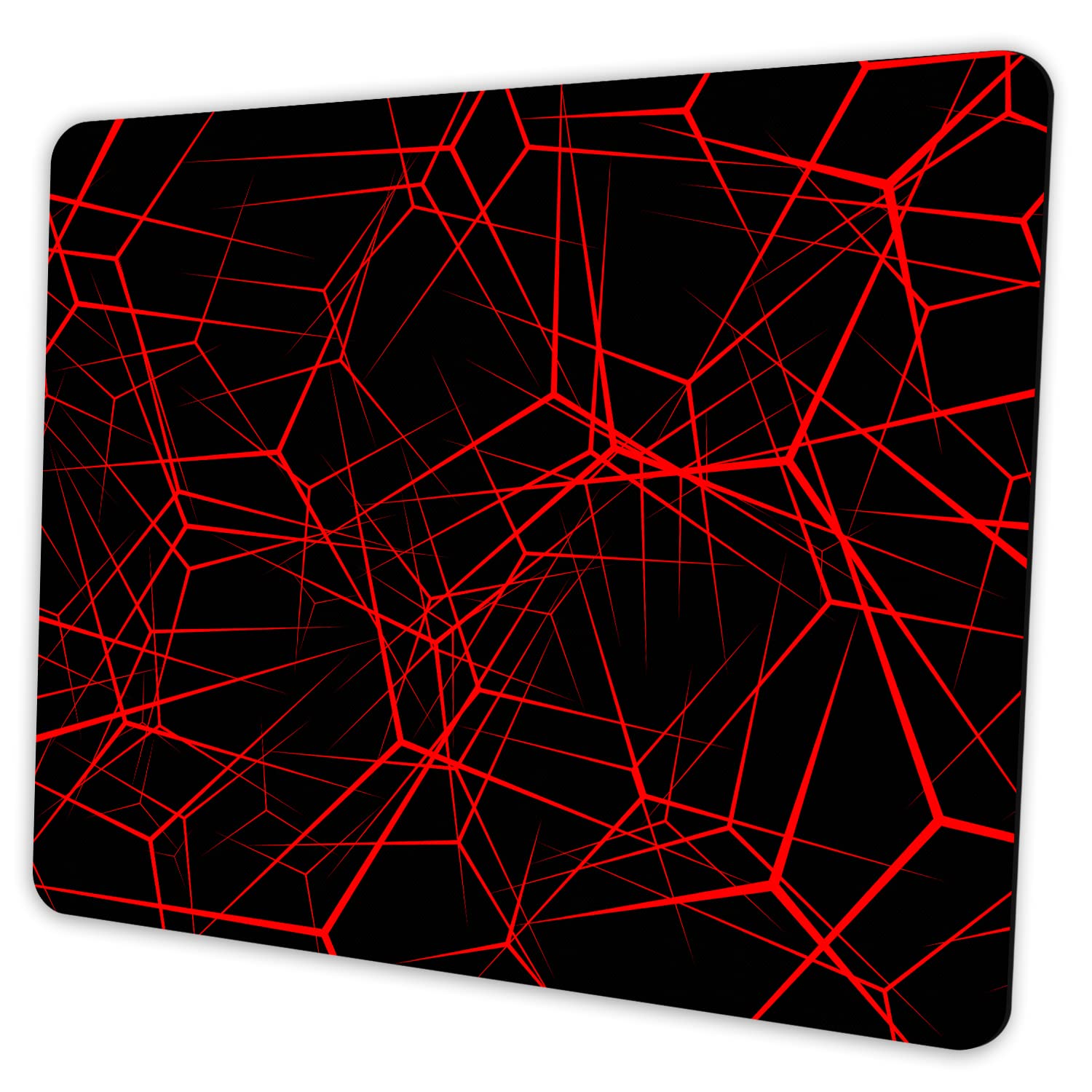 Amazon.com: SHALYSONG Abstract Lines Mouse Pad Personalized Design, Non ...