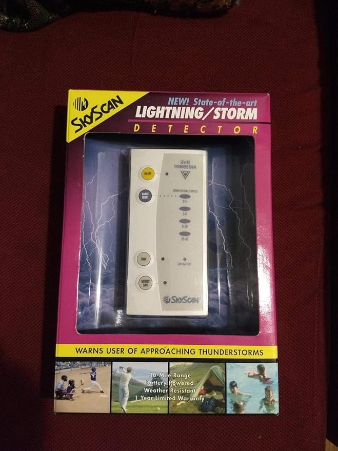 Amazon.com : Skyscan Lightning/Storm Detector : Radar Detectors ...