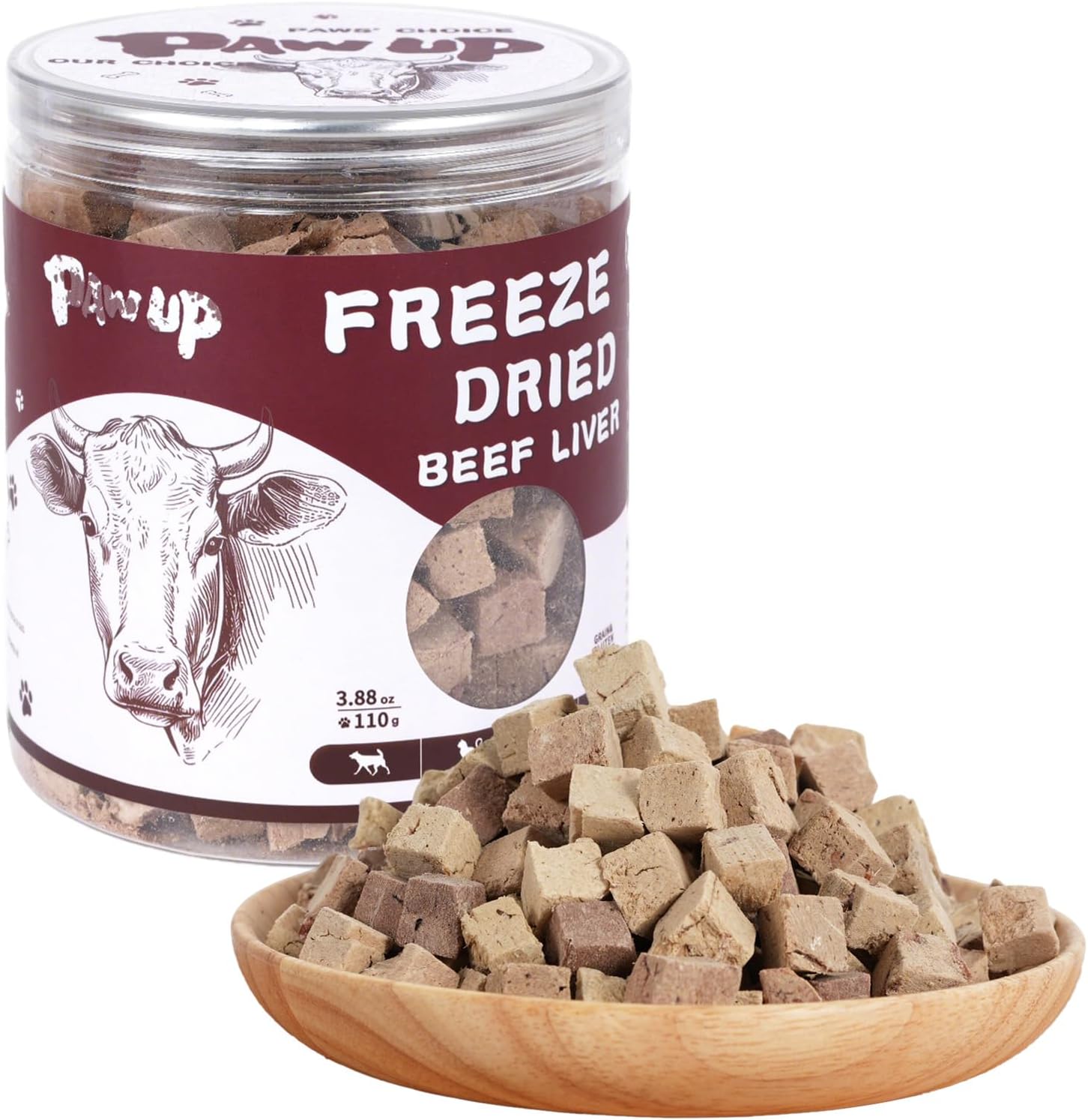 Amazon.com: Freeze Dried Beef Liver Treats for Dogs - Healthy, High ...