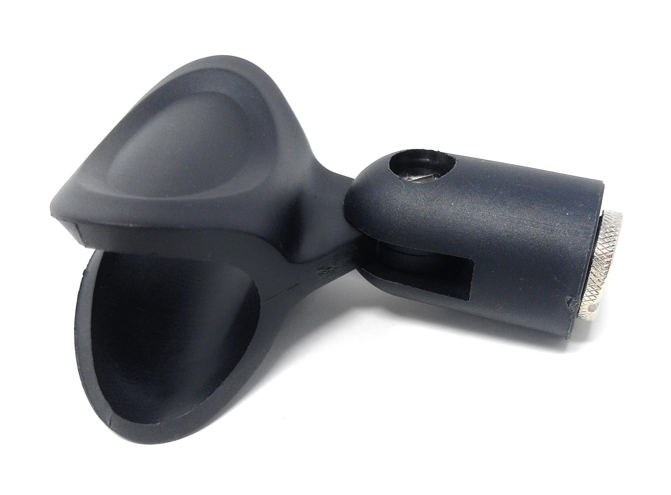 Universal Microphone Mic Clip Holder 25-30mm, Supplied with 5/8″ to 3/8 ...