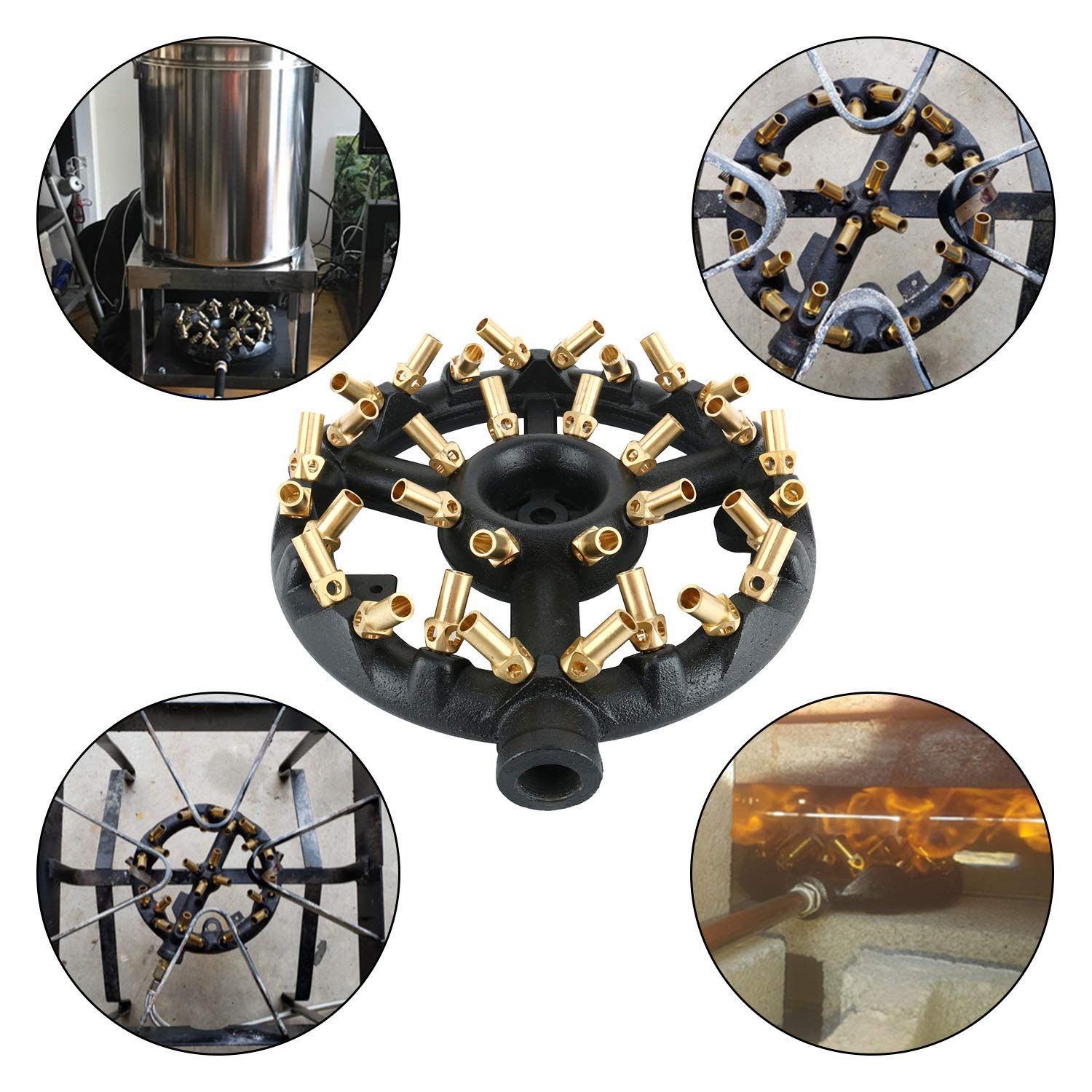 Snapklik.com : Homend Propane Gas Jet Burner For Chinese Wok Range ...