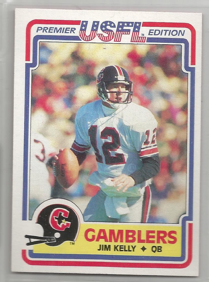 Amazon.com: 1984 Topps USFL Premier Edition Football Cards Complete Set ...