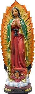 Amazon.com: Our Lady of Guadalupe 16 inch Tall Religious Figure Virgen ...