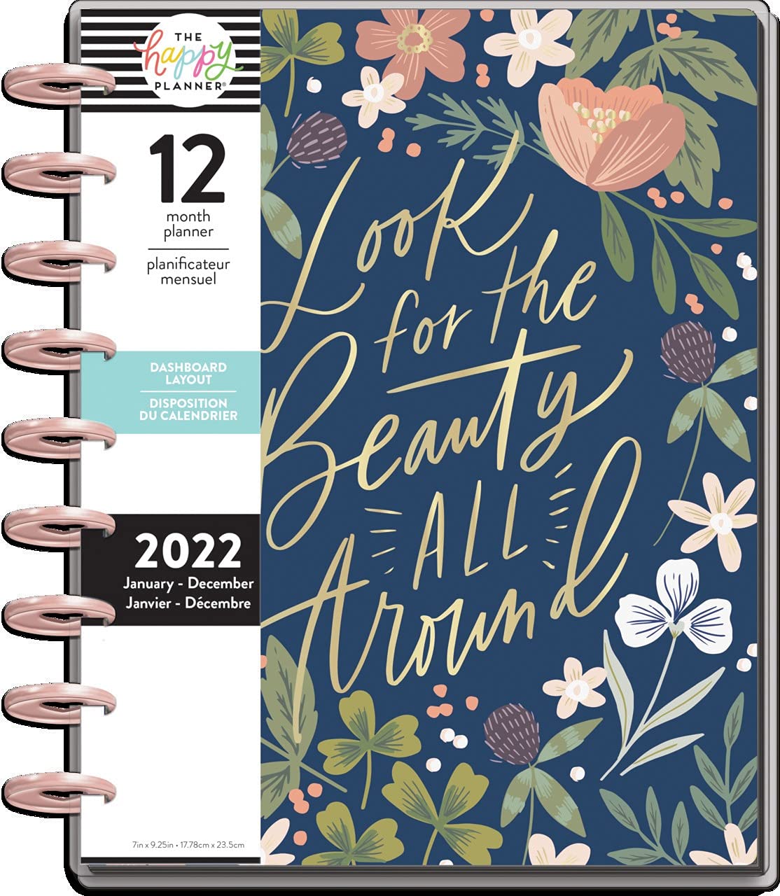 Buy The Happy Planner Classic Sized 12 Month Diary Planner Beauty All 