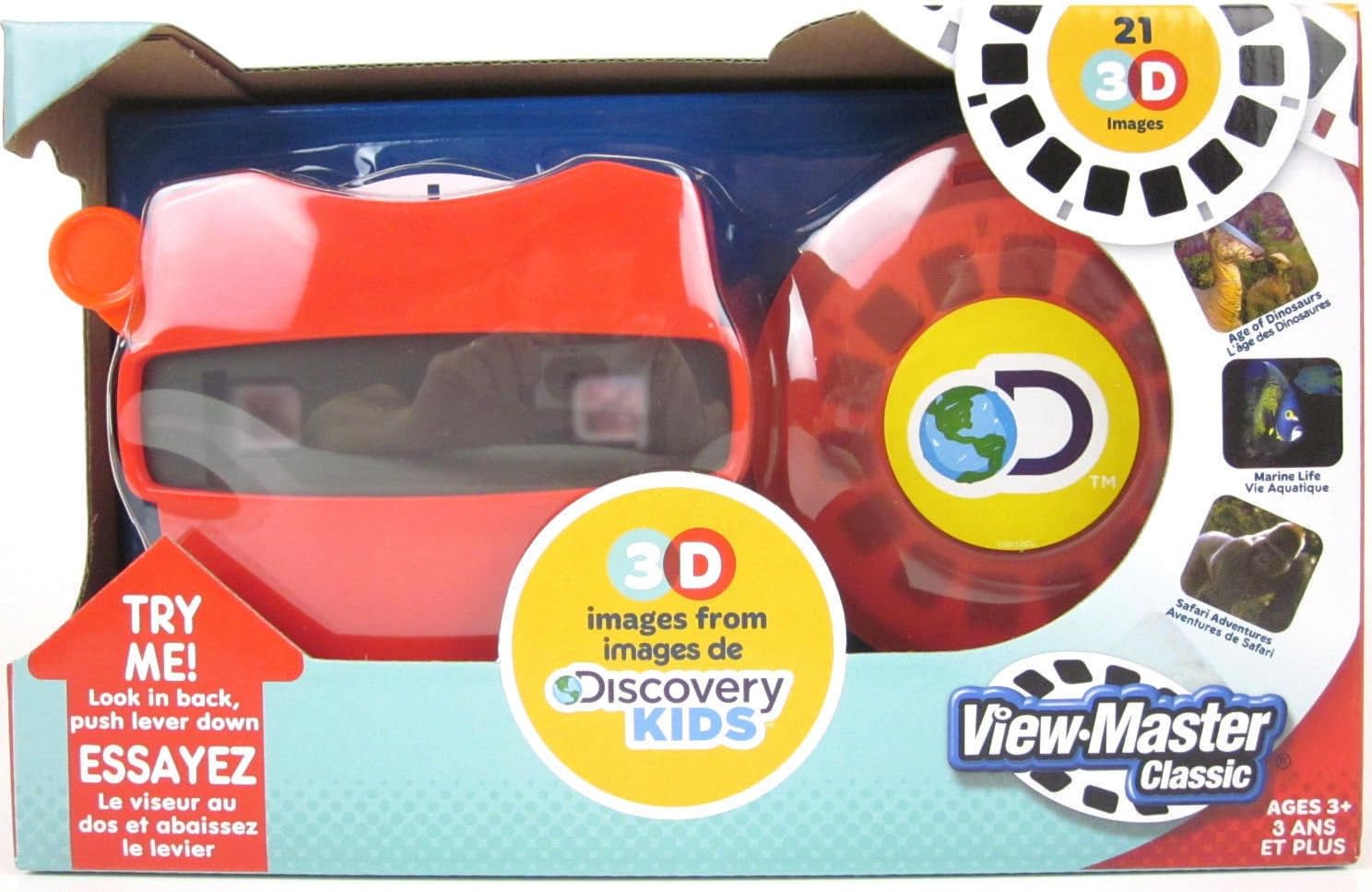 Amazon.com: VIEW-MASTER DISCOVERY KIDS Dinosaurs Marine Safari Animals ...