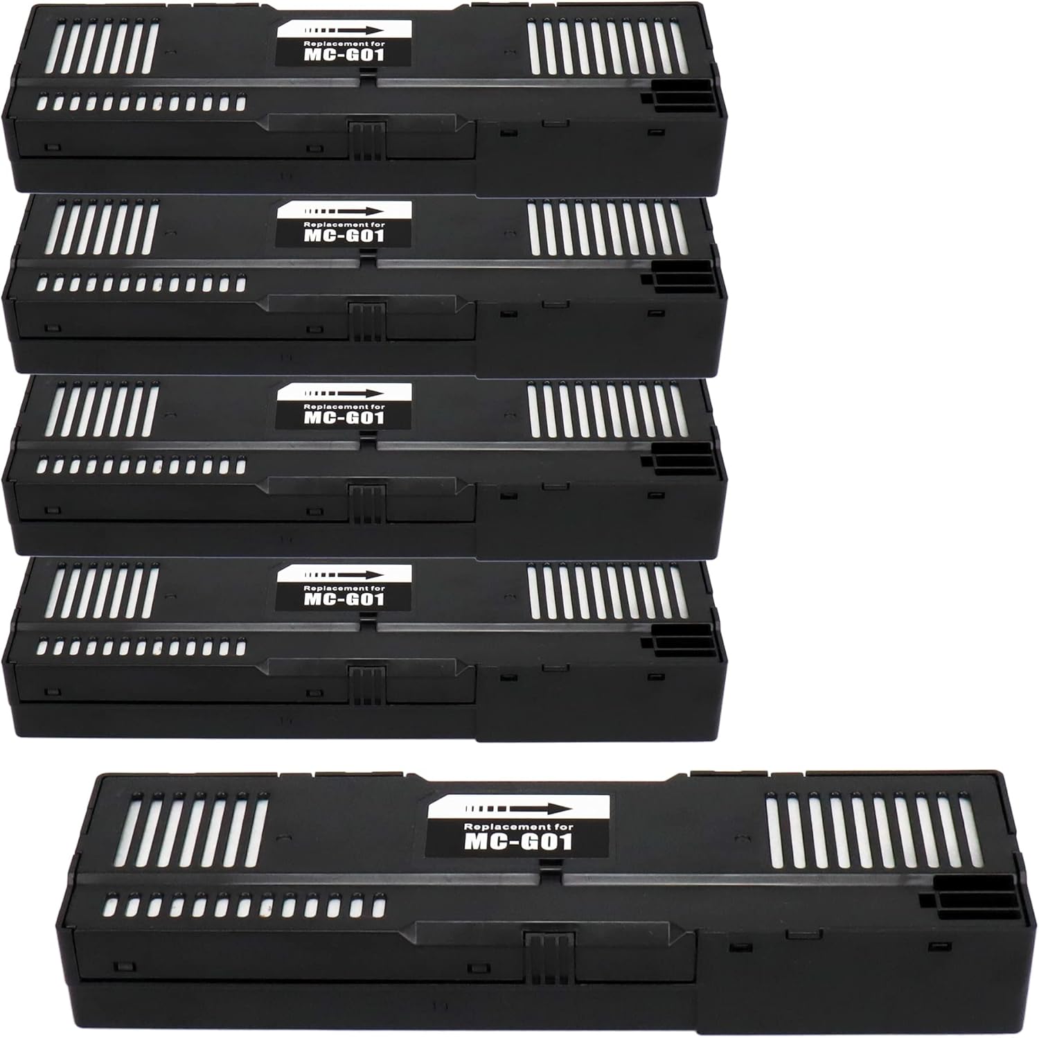 Amazon.co.jp: キヤノン用 MC-G01 互換 メンテナンスカートリッジ 5個セット GX7030 / GX6030 / GX5030 : パソコン・周辺機器