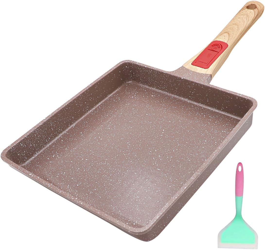 Amazon｜パール金属 ワイド 玉子焼 21×21cm IH対応 ふっ素加工 ニューチャコ HB-3383｜フライパン オンライン通販