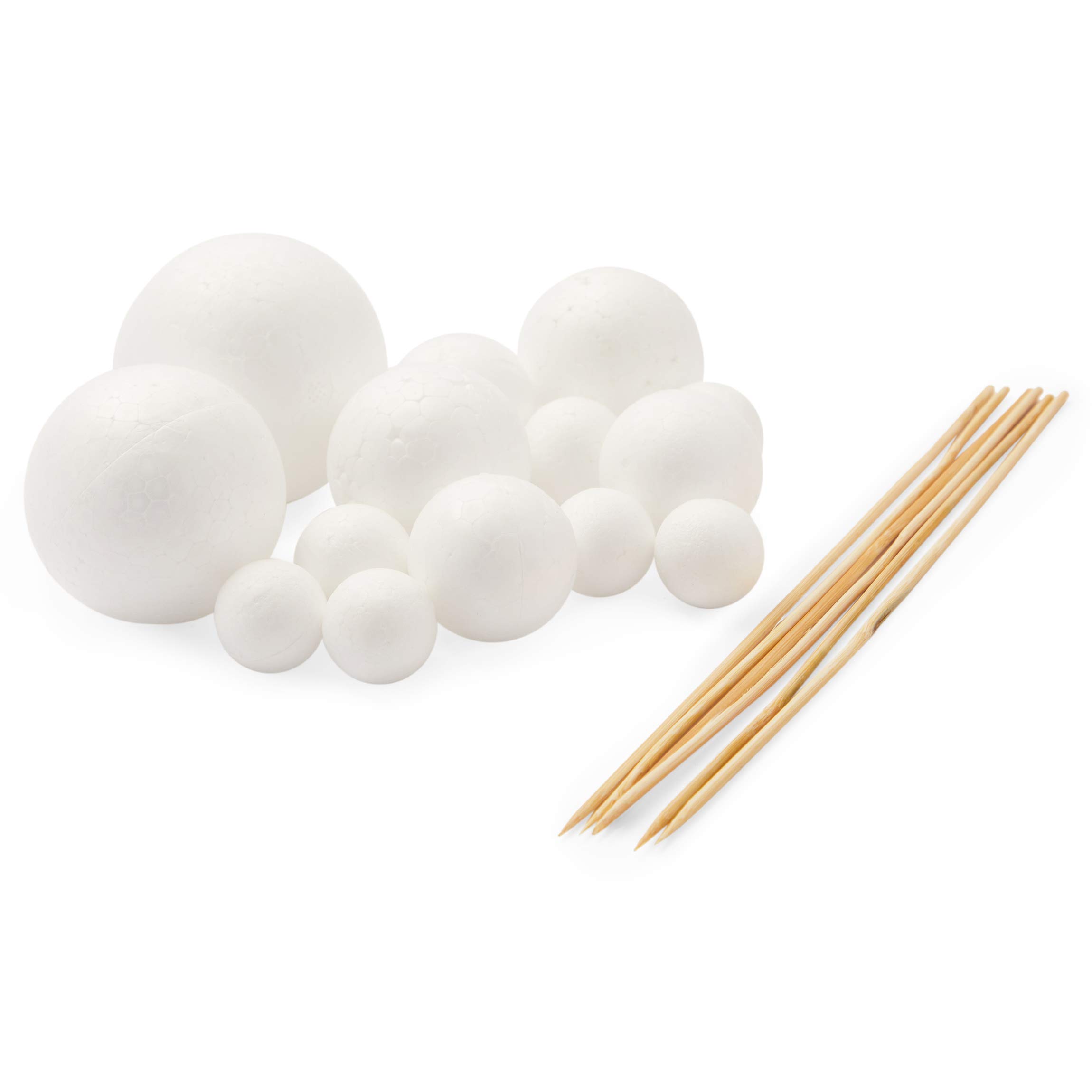 Buy Bright Creations 24 Piece DIY Solar System Model Kit with 14 White ...