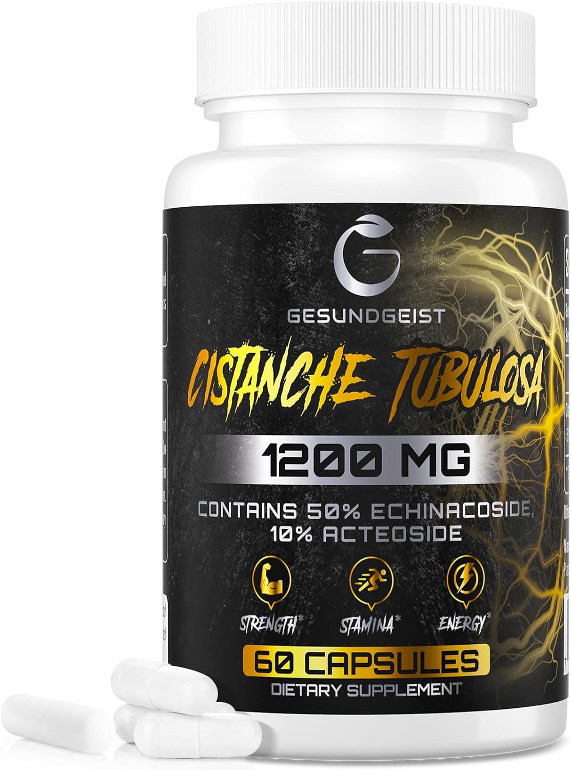 Amazon.com: Gesundgeist Cistanche Tubulosa Extract (1 Pack) : Health ...