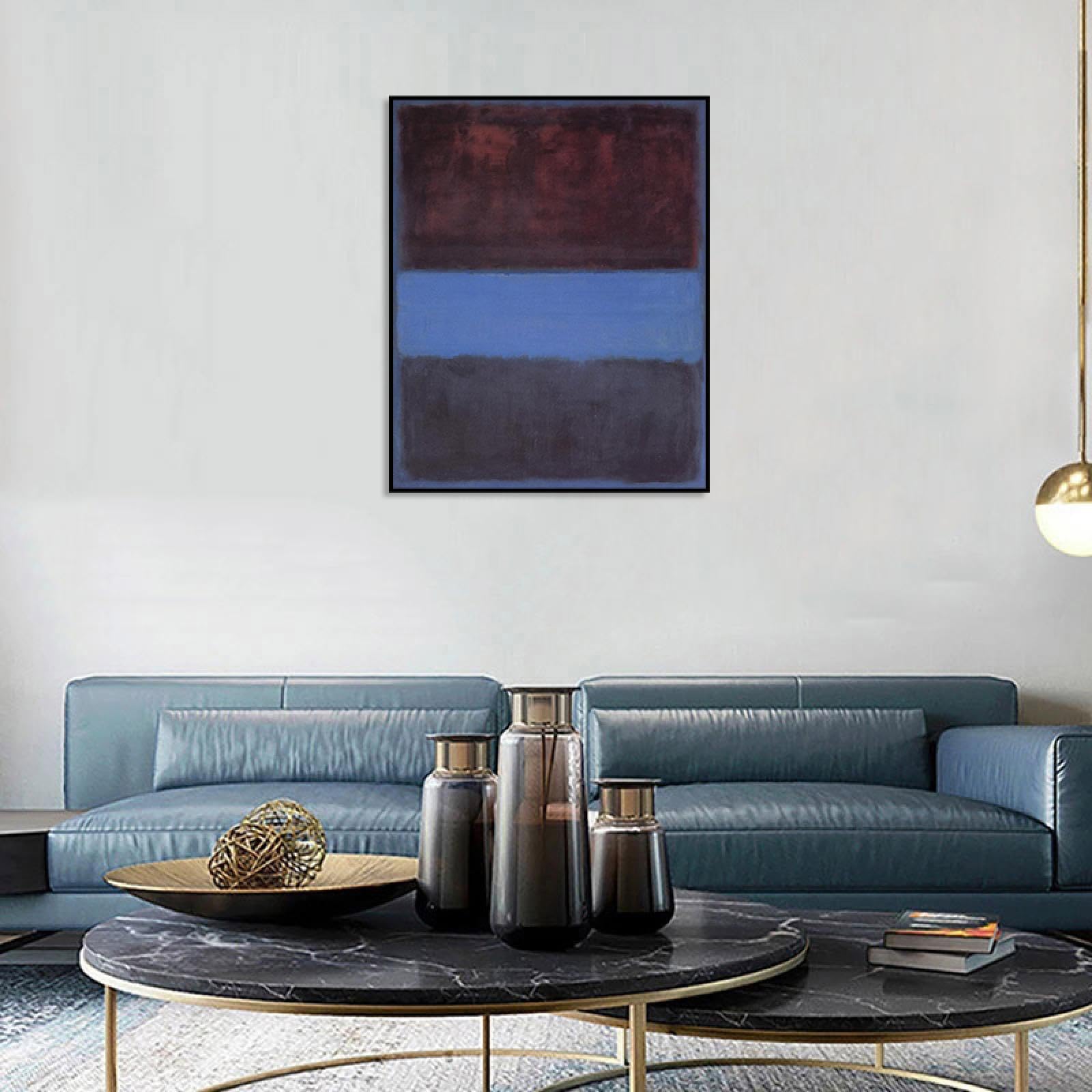 Mark Rothko Rust And Blue