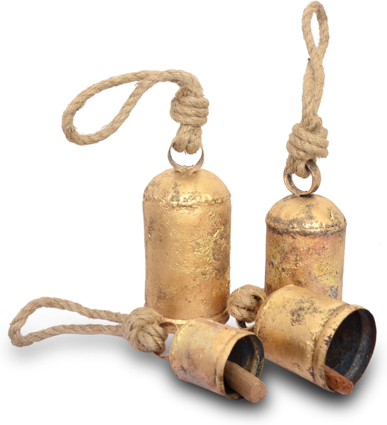 Christmas Wall Decor 2 Large Harmony Cow Bells, Lucky Christmas Bells ...