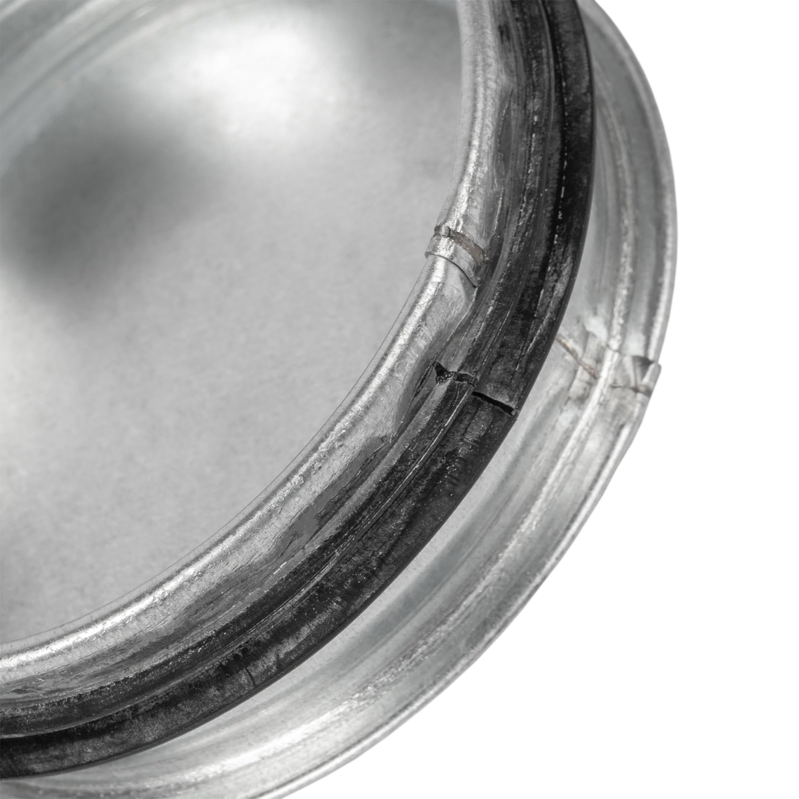 Snapklik.com : 4 Inch Galvanized Steel Tee Cap