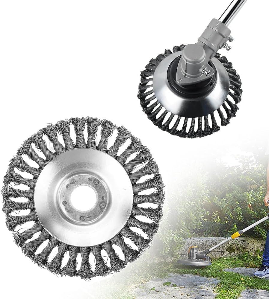 Amazon.com: Cokacot 2 Pcs 6 Steel Razors Trimmer Head Steel Trimmer ...