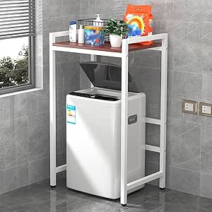 Amazon.com: Washing Machine Rack, Storage Rack Above Washing Machine ...
