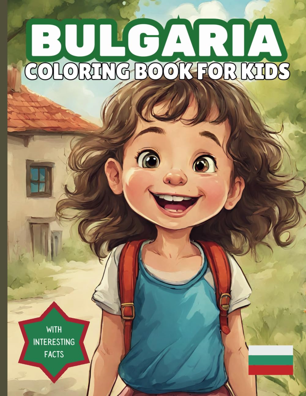 Bulgaria Coloring Book For Kids: With Interesting Facts: Publishing ...