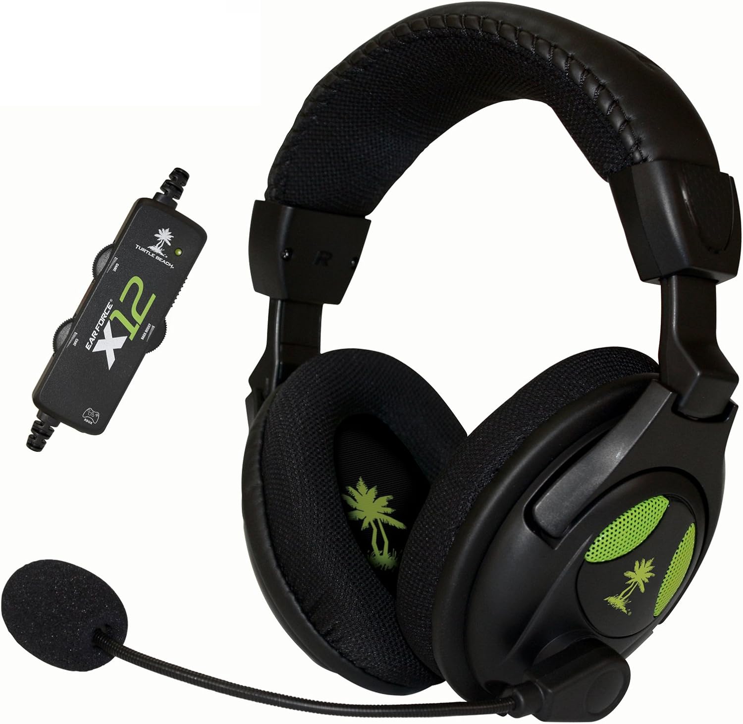 Turtle Beach Ear Force X12 - Auriculares (Alámbrico, 2x 3.5 mm, 4.87 m ...