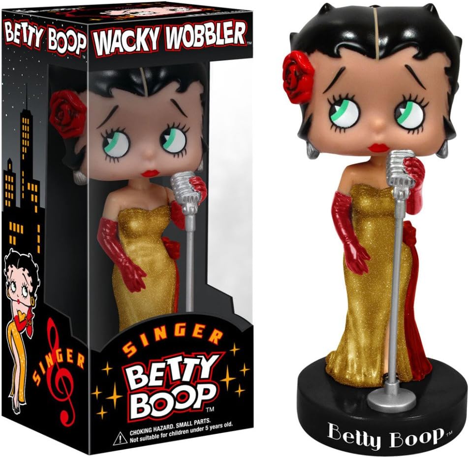Amazon.com: Funko Singer Betty Boop Wacky Wobbler : Toys & Games