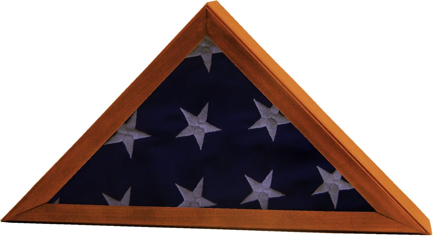 Amazon.com - Solid Cherry Flag Display Case / Box - 3x5 Flag, Light ...