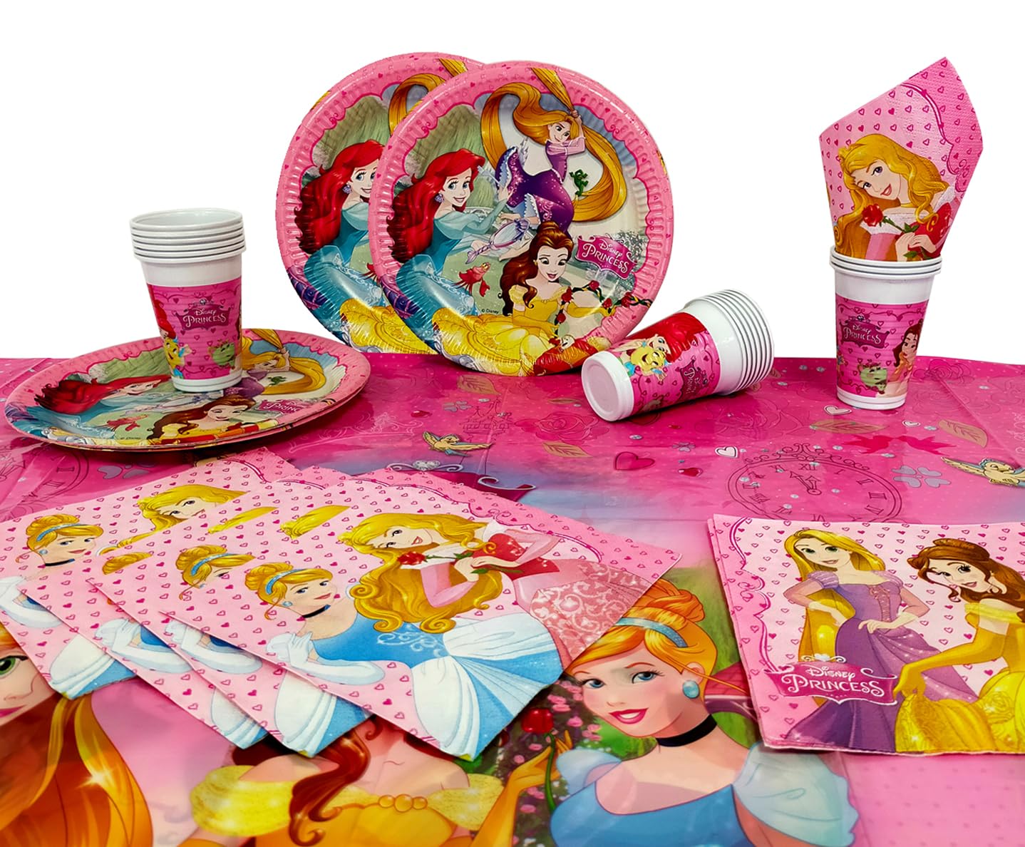 Disney Princess Birthday Invite Set