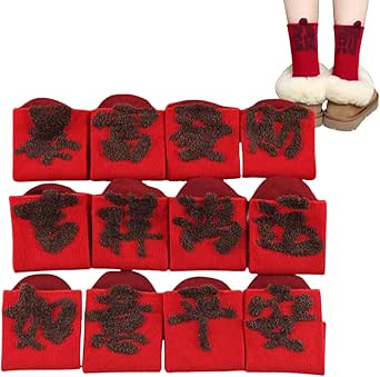 Amazon.com: GRUTZ 6 Pairs Chinese New Year of the Snake 2025 Chinese ...