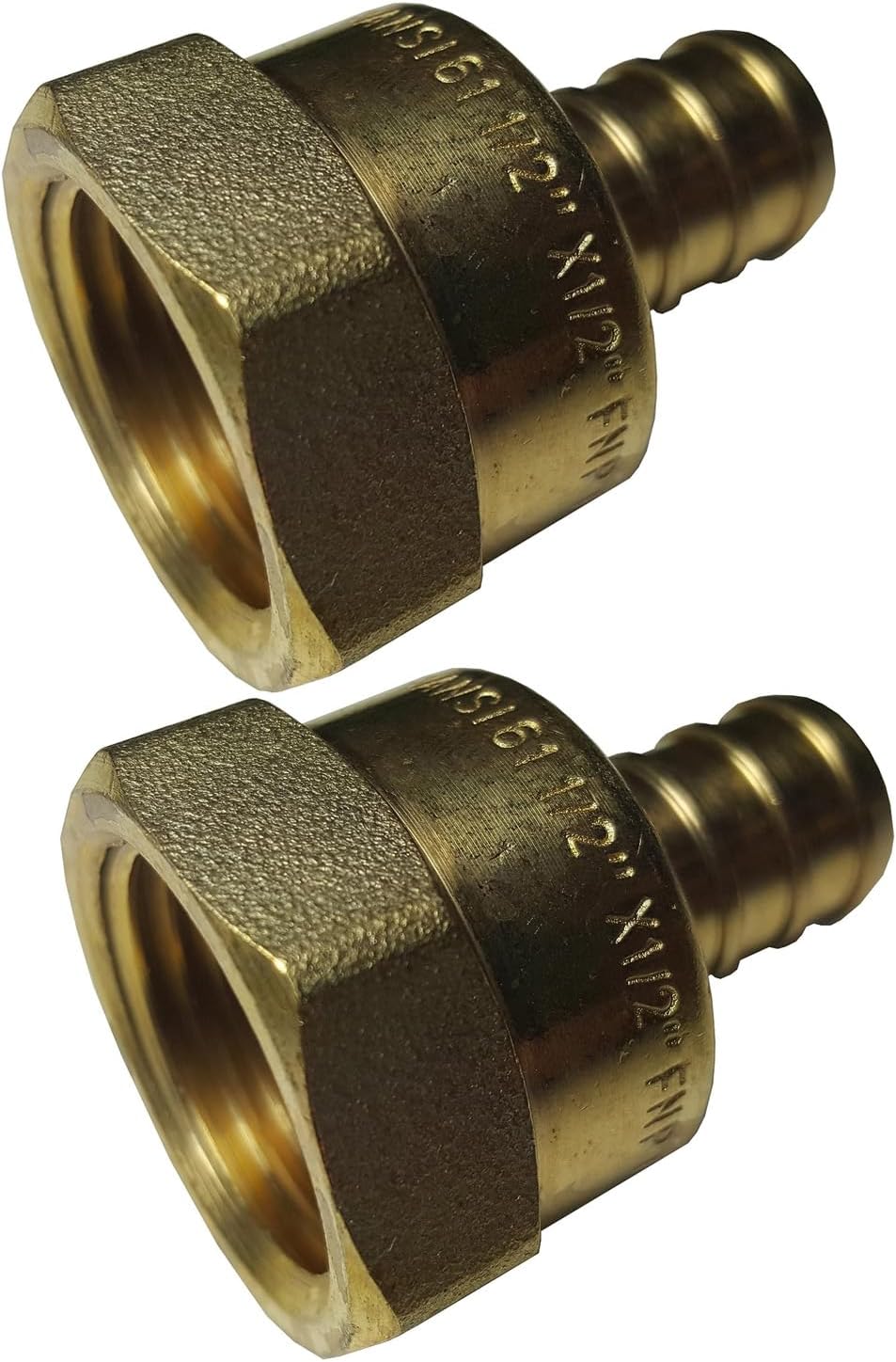 25 Pieces XFITTING 1/2" Pex x 1/2" Female NPT Adapter, 23-4-1=25X (25 ...