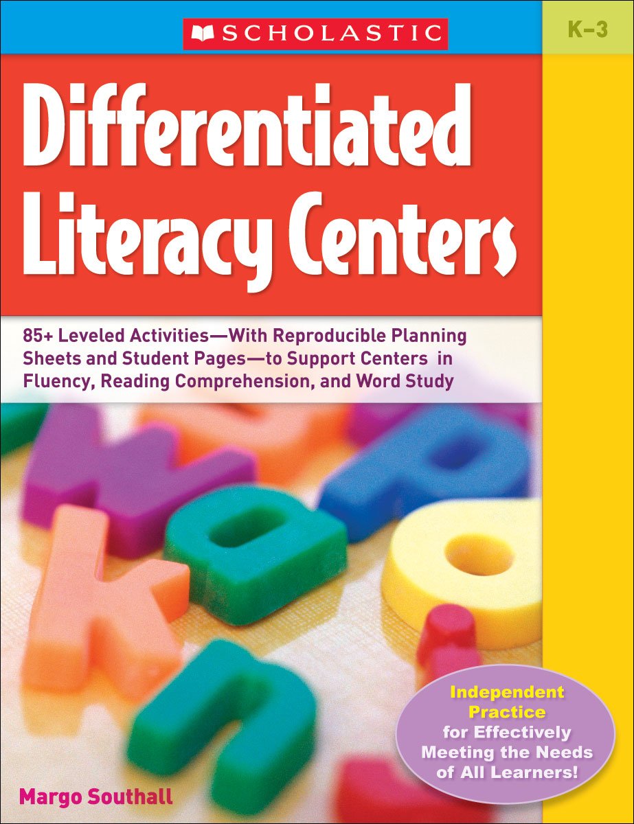 Amazon.com: Differentiated Literacy Centers: 85 + Leveled Activities ...