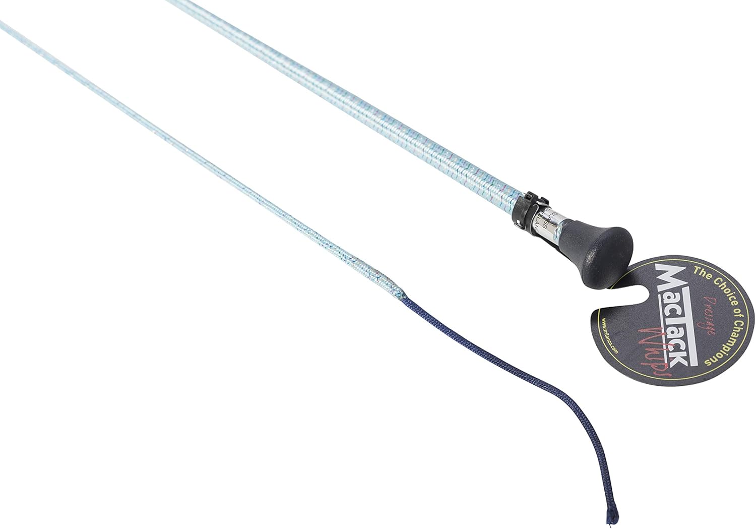 Amazon.com: MacTack Sparkle Dressage Whip (39 inches) (Light Blue ...