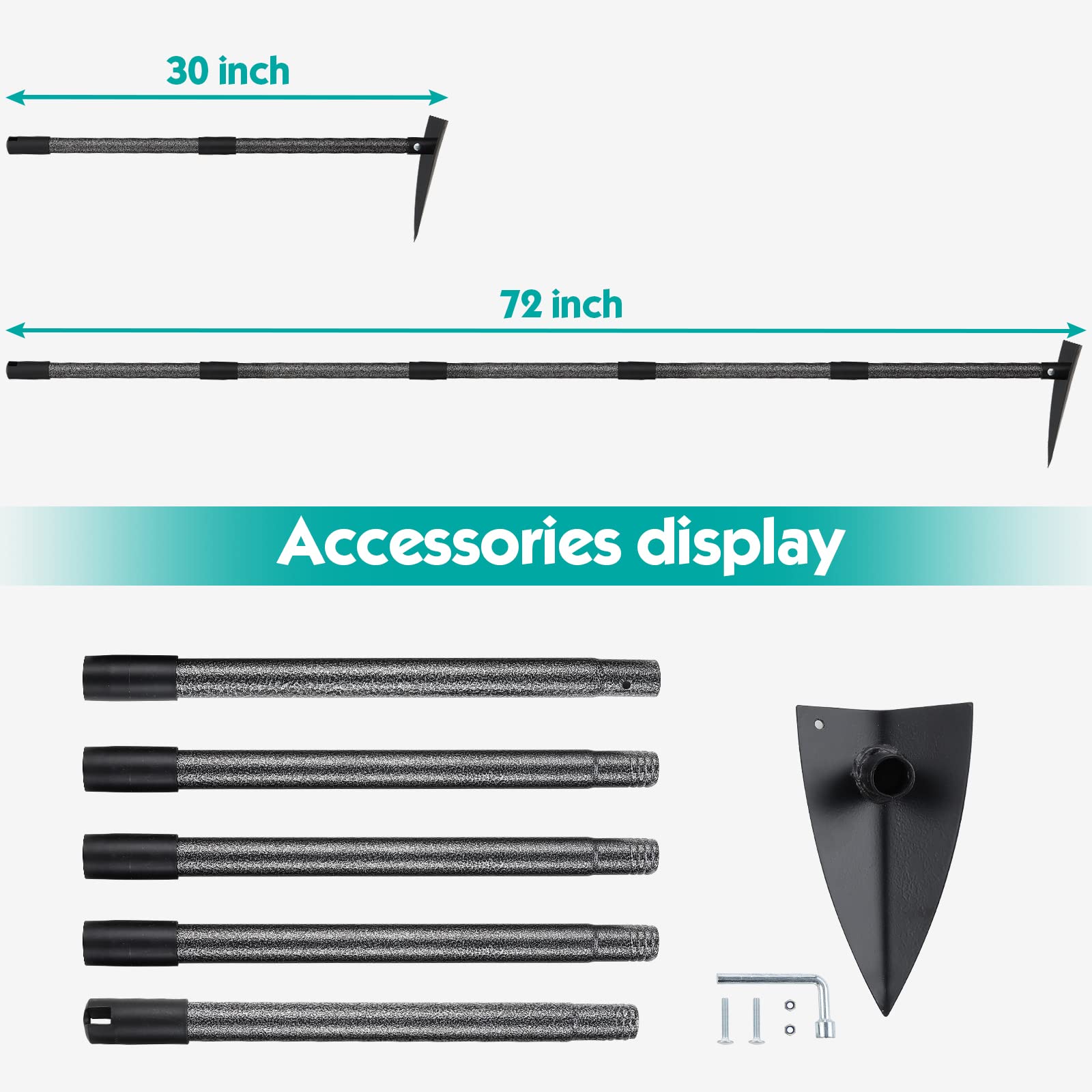 Snapklik.com : Hoe Garden Tool,Triangle Gardening Hoe