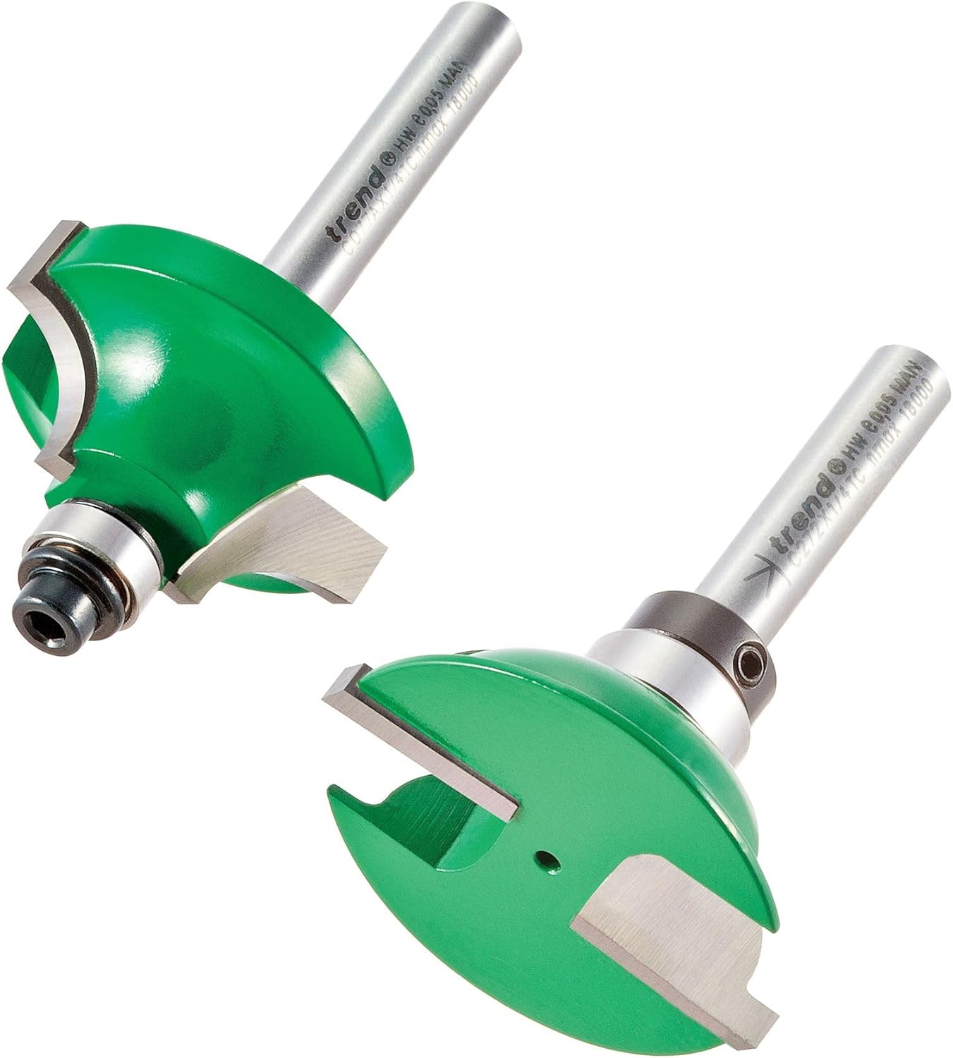 Trend CraftPro Shoulder Scribe and Profile Router Cutter Bit, 1/4 Inch ...