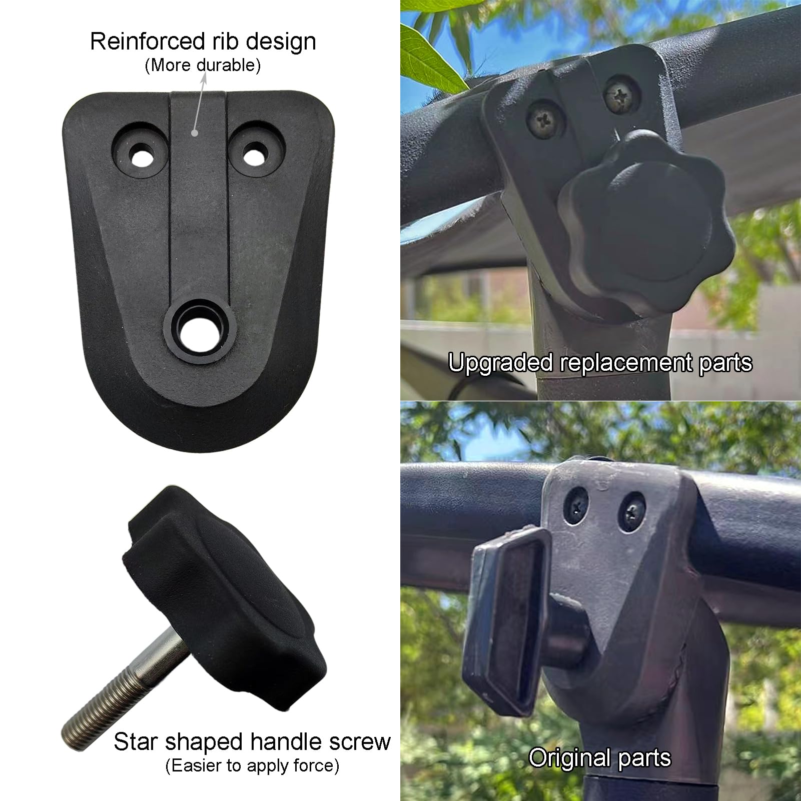 Snapklik.com : Timyrimy Garden Swing Plastic Fittings (Type 5) For ...