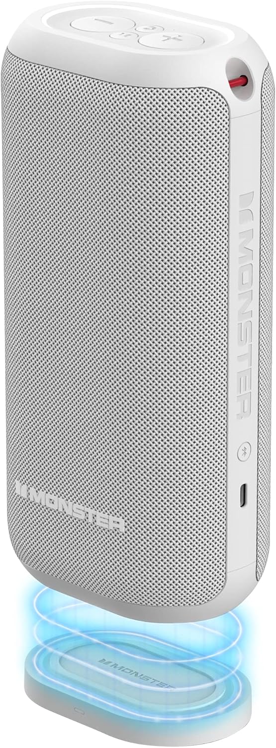 Amazon.com: Monster DNA Max Portable Bluetooth Speaker, Wireless Loud ...