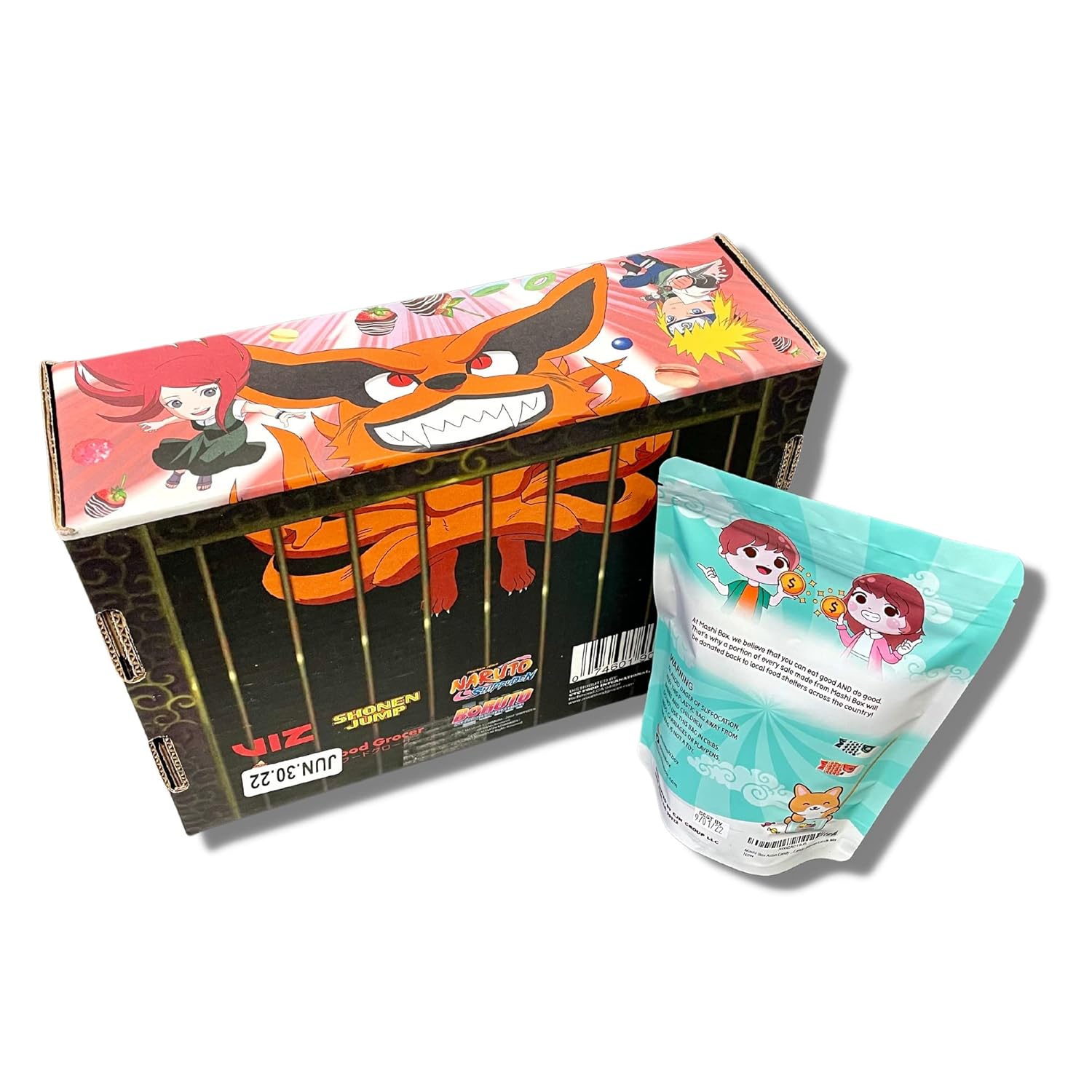 Asian Snack Box with Naruto and Boruto Characters - 55 Items in Nepal ...