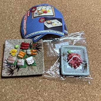 Amazon.co.jp: Super Realistic Sashimi Plate Miniature 2 Piece W : Home ...