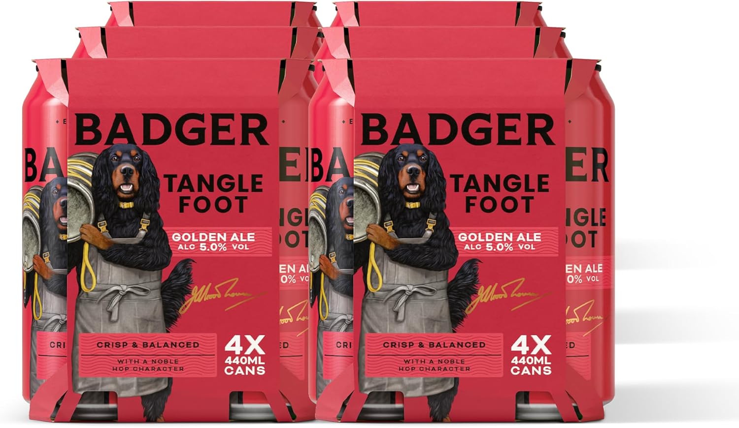Badger Beers Tangle Foot Golden Ale | Crisp and Balanced Golden Ale ...