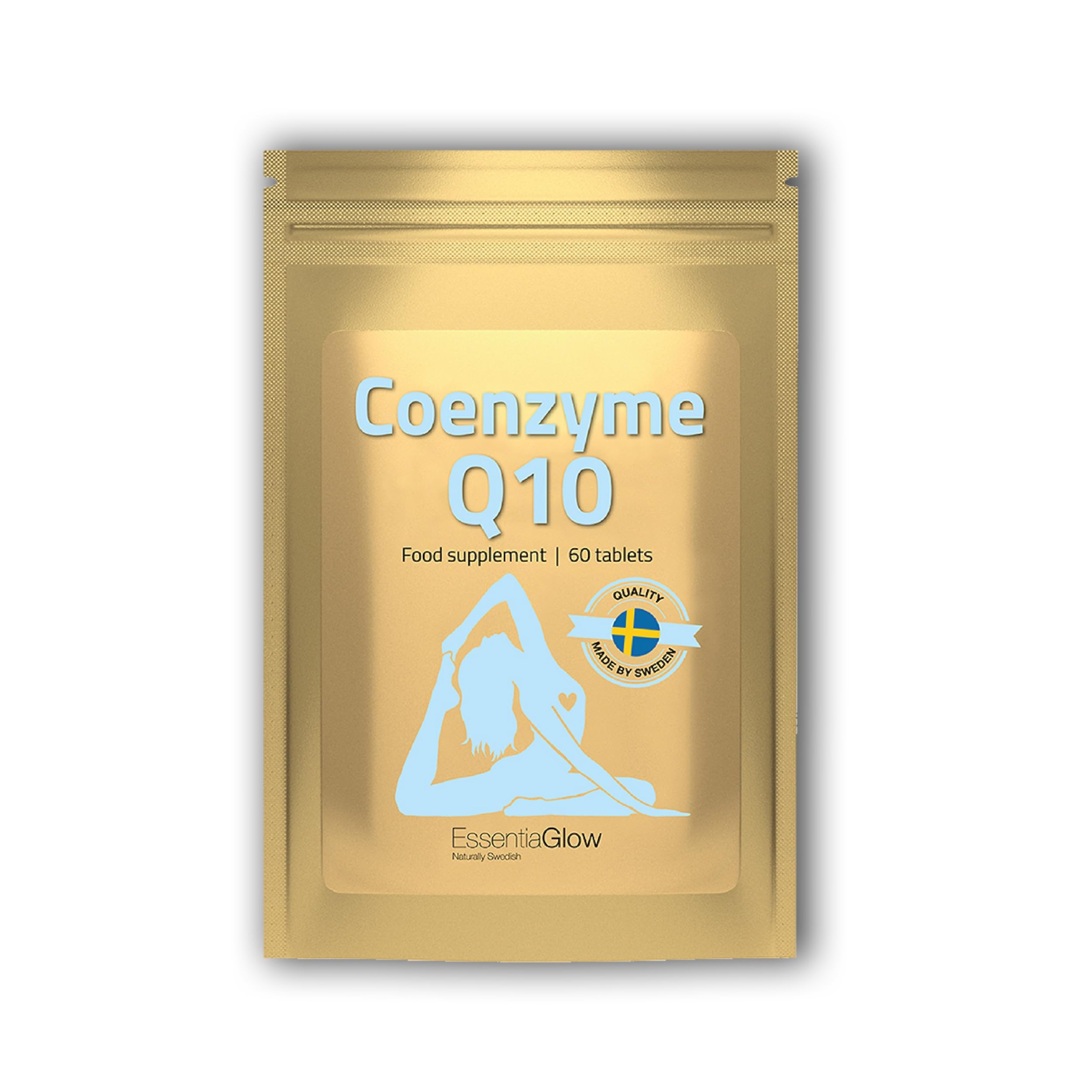 60 Coenzyme Q10 Tablets | 100mg CoQ10 per Serving | High Strength Vegan ...