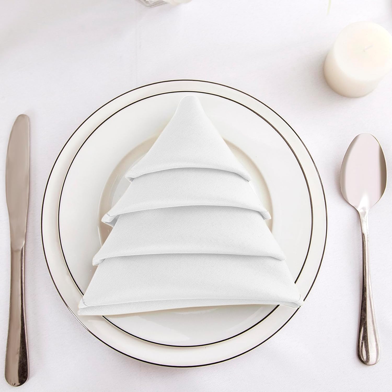 Amazon.com: Bailarina Cloth Napkins Set of 40,17x17 inches Dinner ...