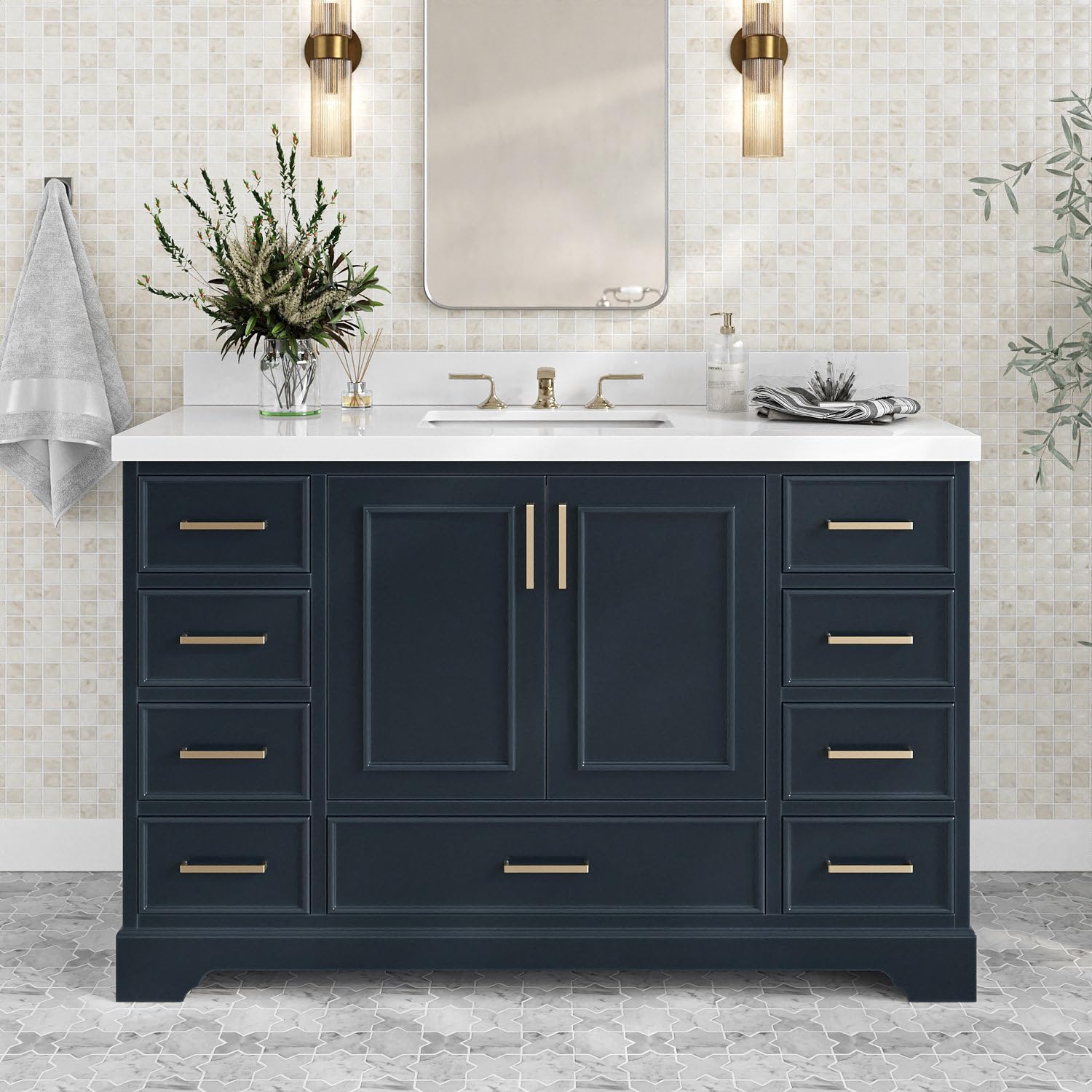 11 Best Antique Cabinet Bathroom Vanity | Heirloom Style