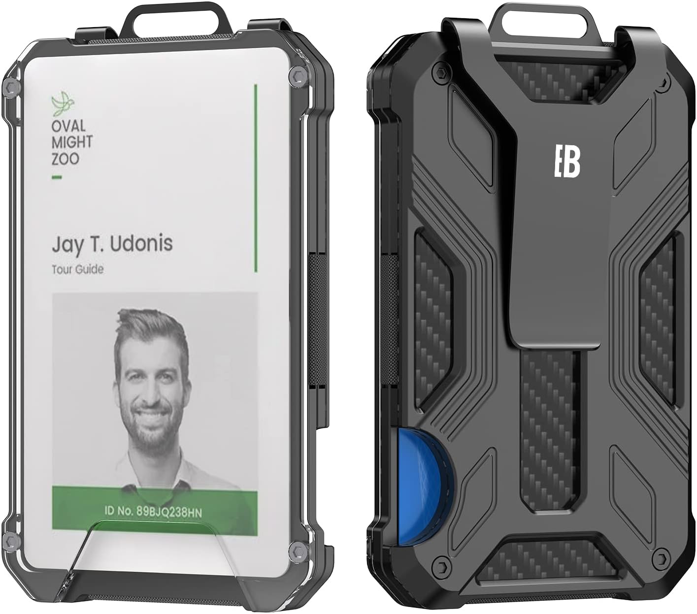 Amazon.com: Minimalist Wallet for Men- Slim Aluminum Metal Money Clip ...