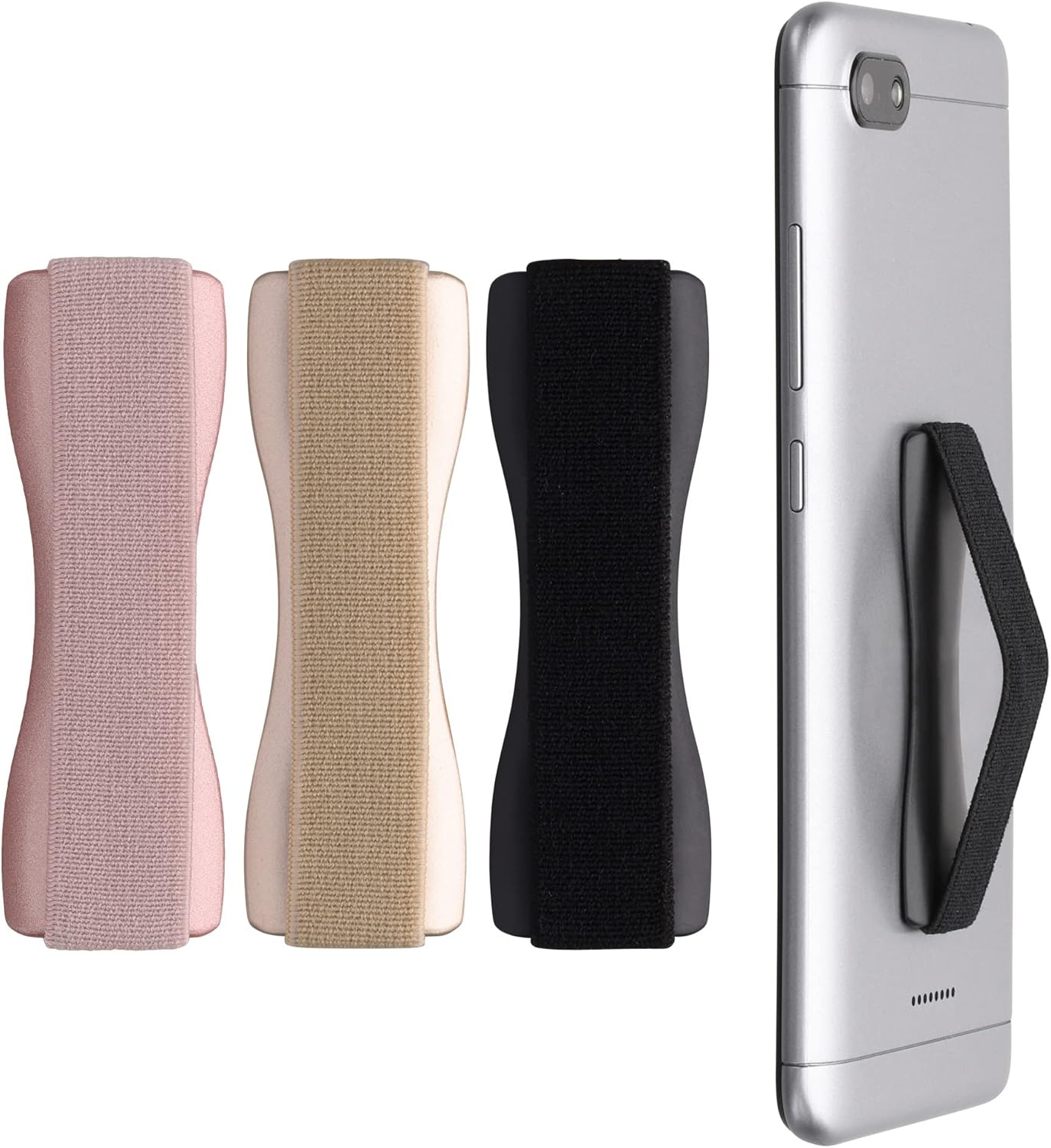 kwmobile Smartphone Fingerhalter 3 Set - Handy Halter Griff Halterung ...