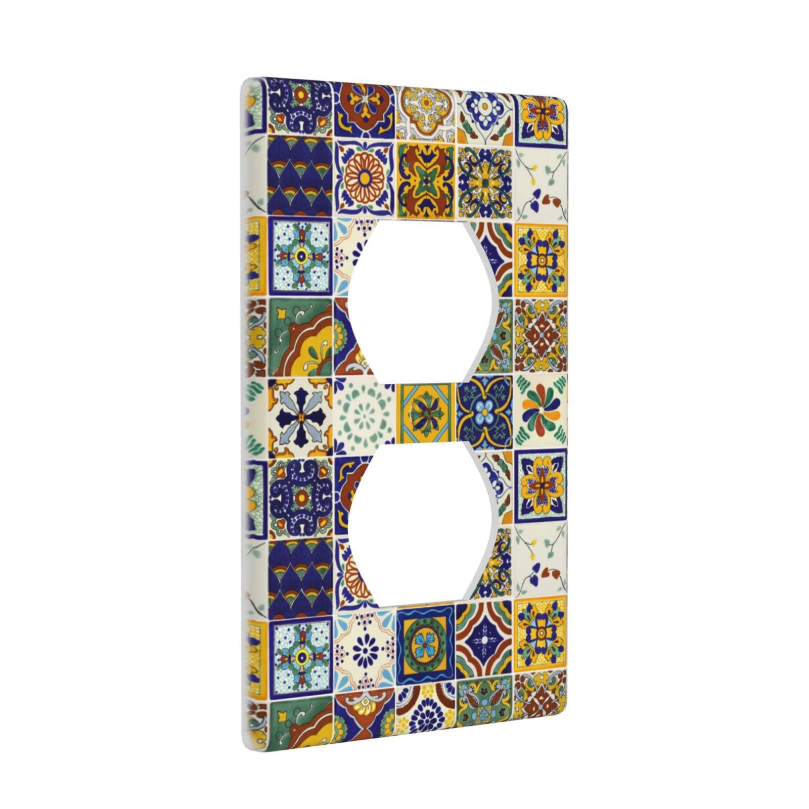 Snapklik.com : Mexican Talavera Light Switch Cover Decorative Duplex ...