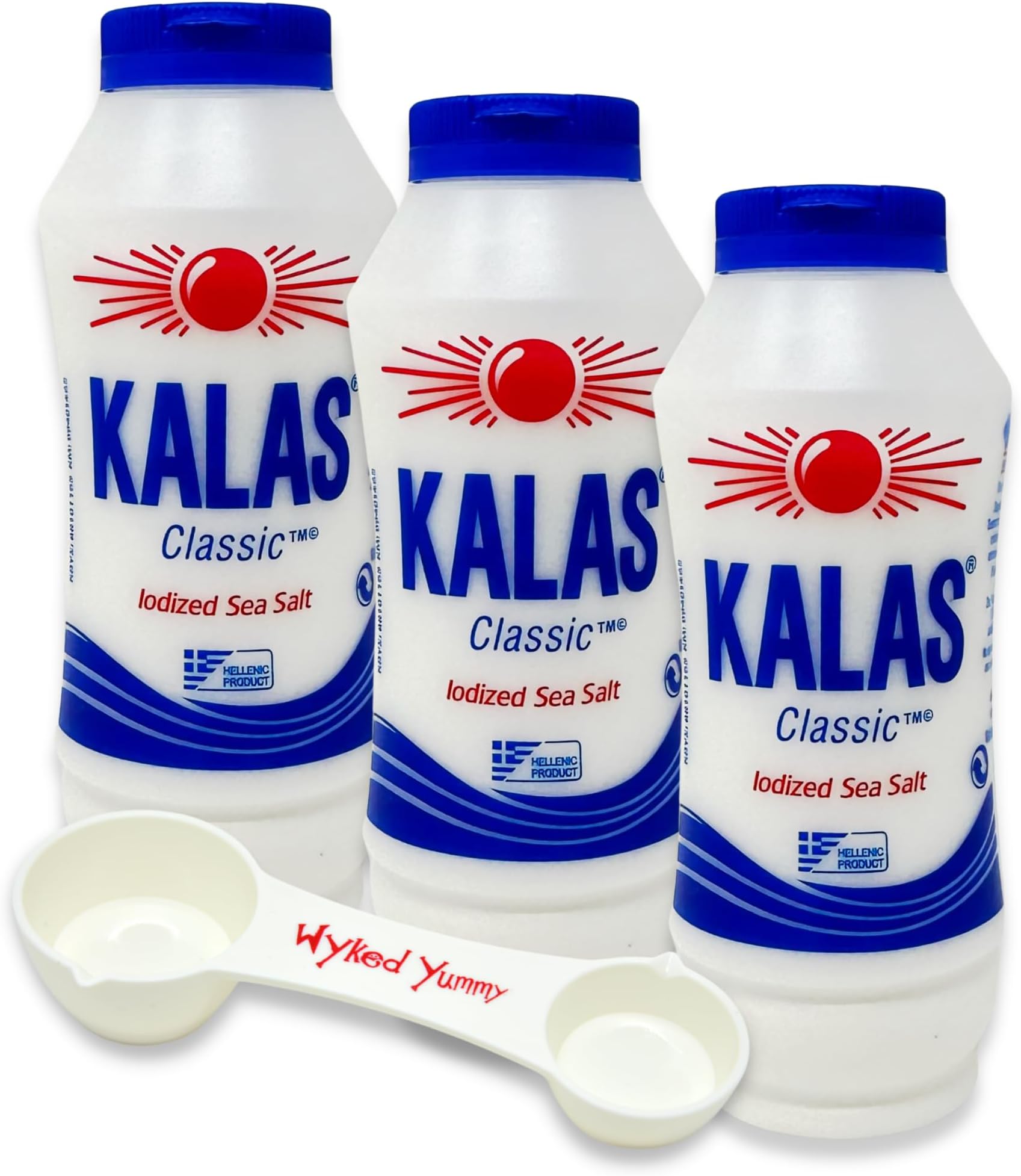 Amazon.com : Sal Bahia Iodized Sea Salt Coarse Crystals 35.27oz ...