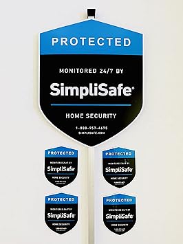 Amazon.com : Generic 1 Yard Sign with 4 Window Stickers compatible with ...