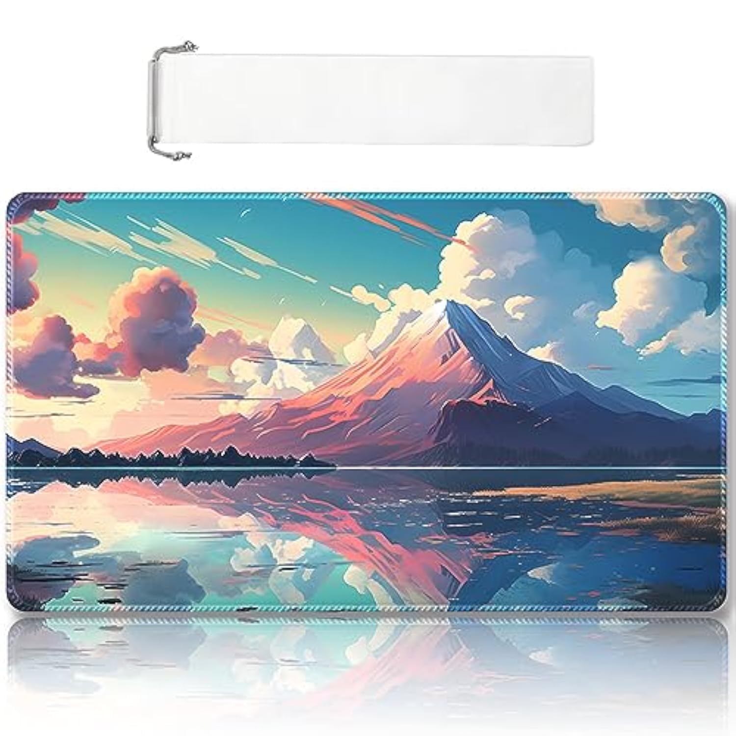 Amazon.com: Premium Stitched MTG Playmat with Zones and Non-Slip Rubber ...