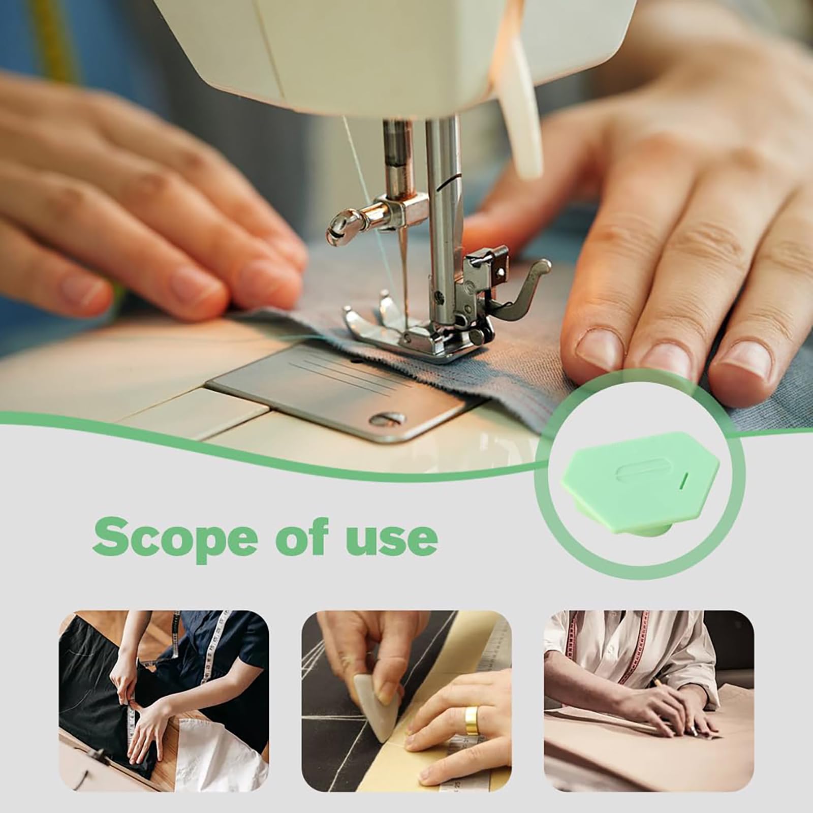 Snapklik.com : Magnetic Seam Guide For Sewing Machine Upgraded Multi ...