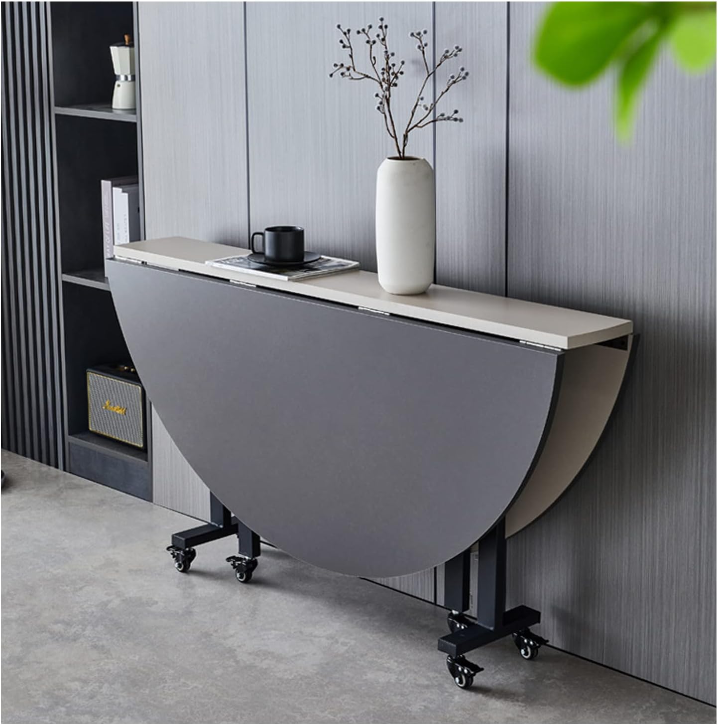 Table de Salle à Manger Pliable, Table Extensible Salle à Manger pour 5 ...