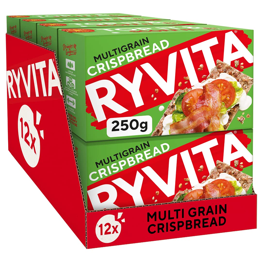 Pita Bread Ryvita Dark Rye Crispbread 250g | Holleys Fine Foods Crisps ...