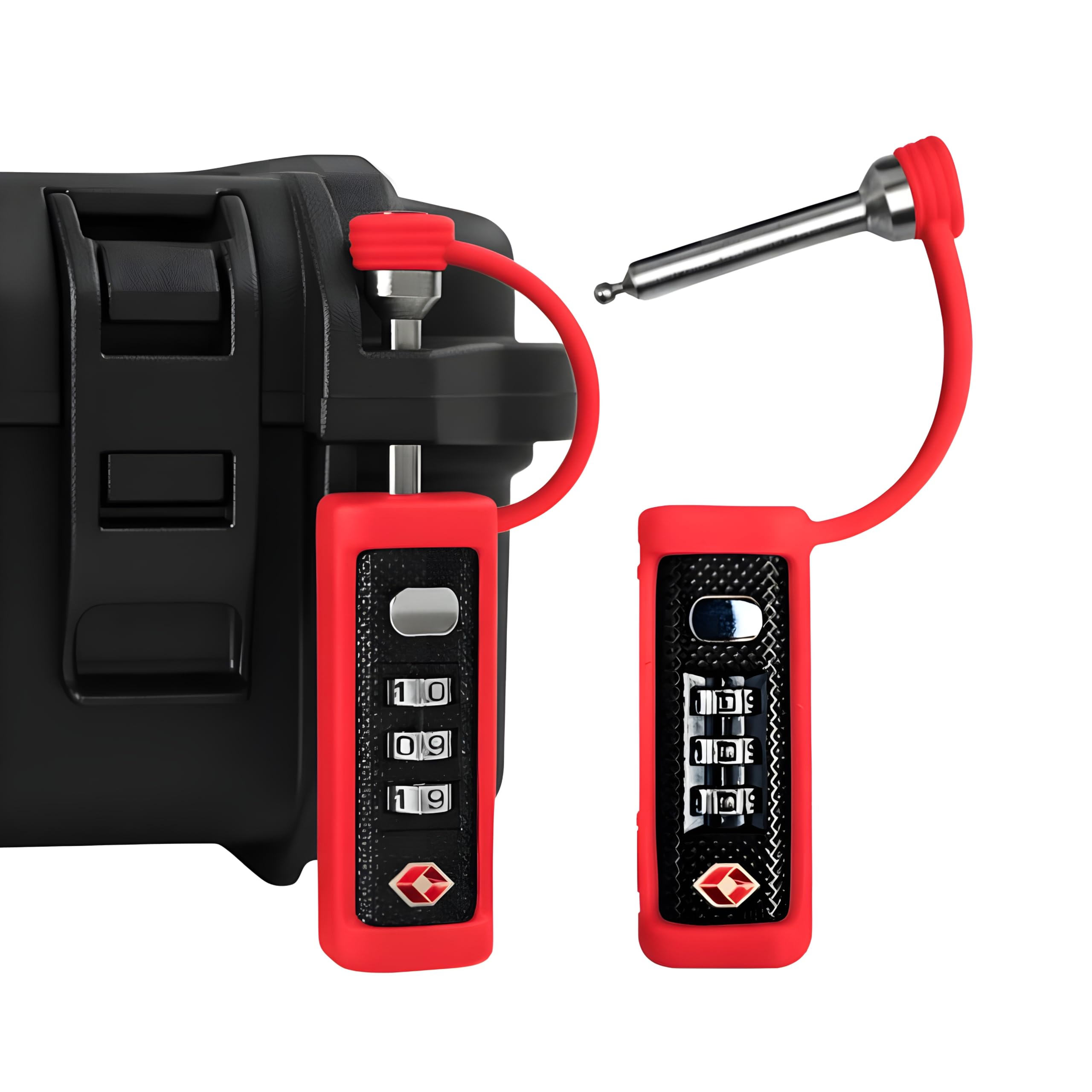 Snapklik.com : Cedar Mill TSA Approved Gun Case Lock Durable, Cut ...