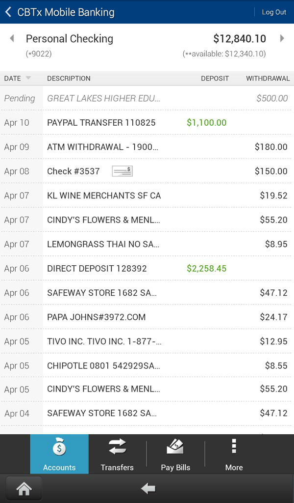 CBTx Mobile Banking - App on Amazon Appstore